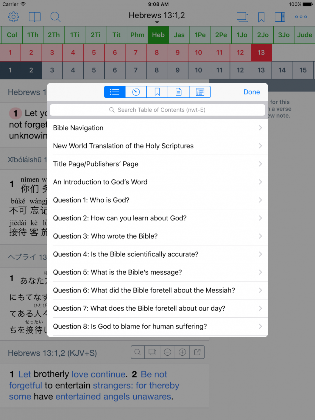 EPUB Table of Contents - Equipd Bible
